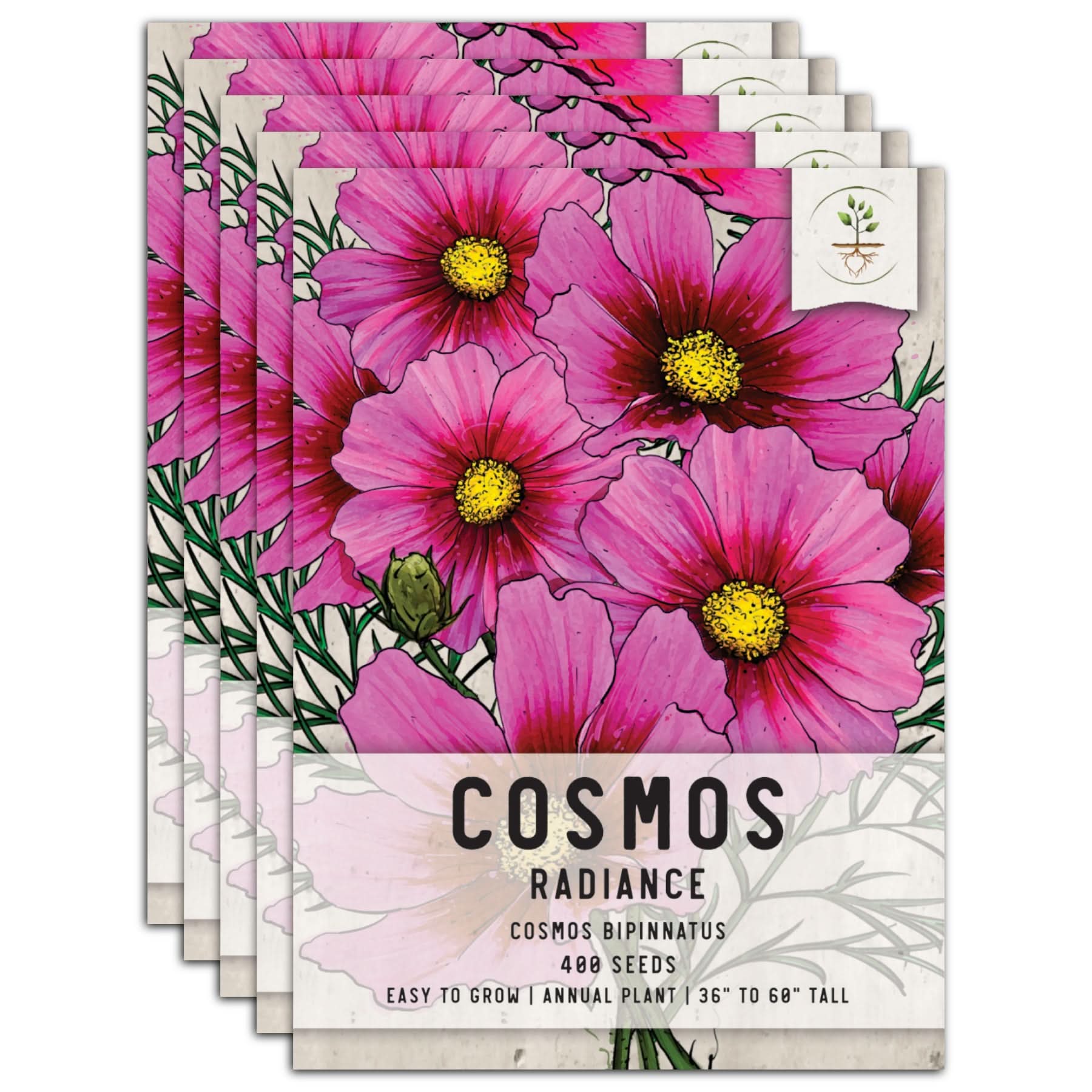 Radiance Cosmos Seeds For Planting (Cosmos bipinnatus) Seed Needs ...
