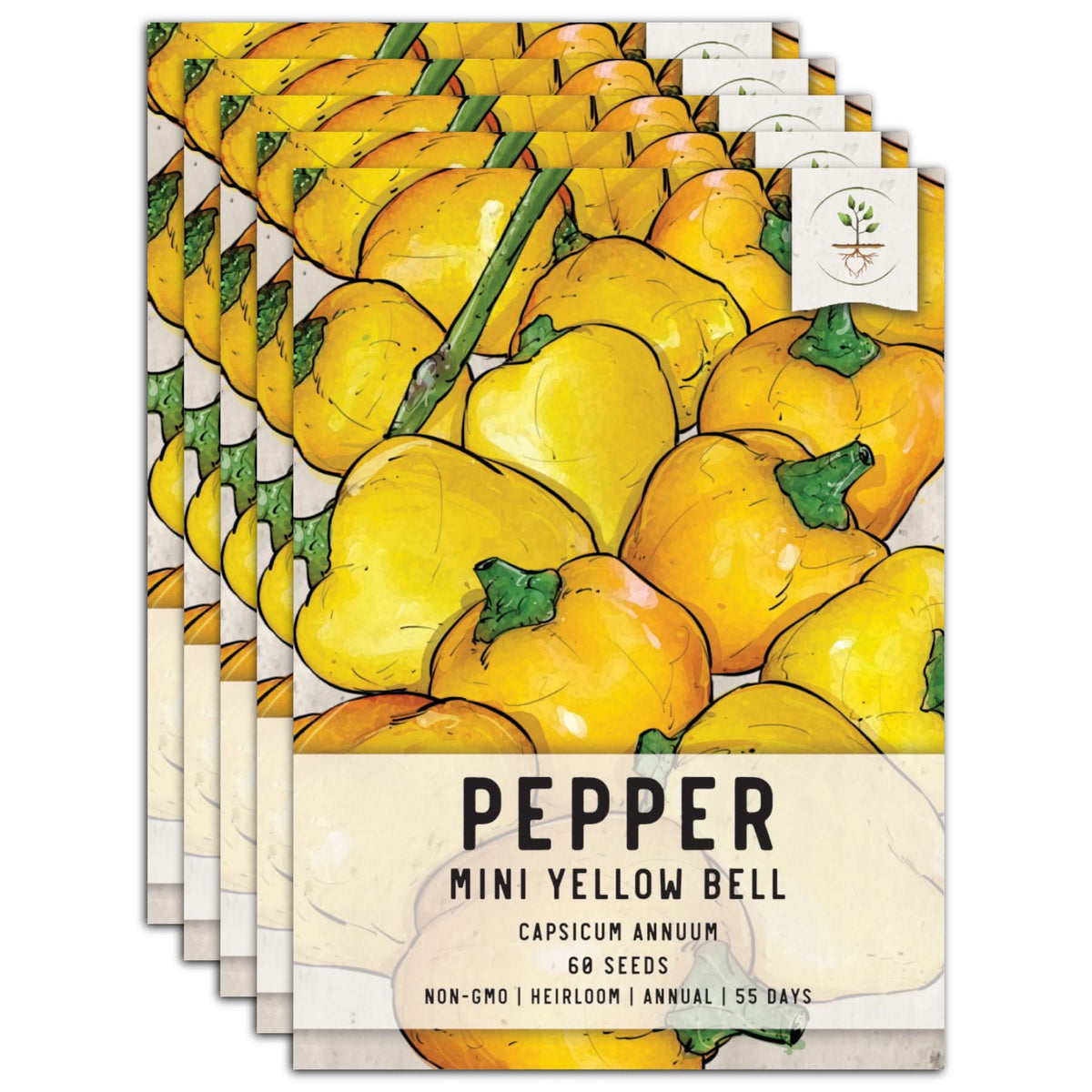 Mini Yellow Bell Pepper Seeds For Planting - Seed Needs – Seed Needs LLC