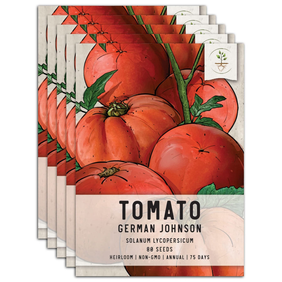 German Johnson Tomato Seeds For Planting (Solanum lycopersicum) – Seed ...